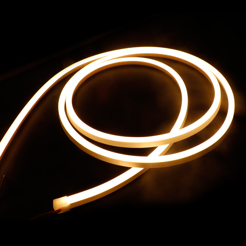 Waterproof IP67 Led Strip Neon Flex 24V Lampu Neon Ditekuk DIY Berbagai ...